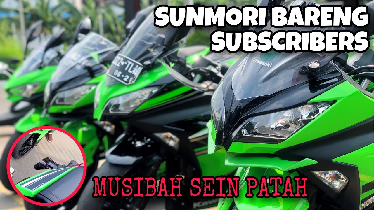 GENG IJO BERAKSI - All New Ninja 250 FI Sunmori Gabut - YouTube