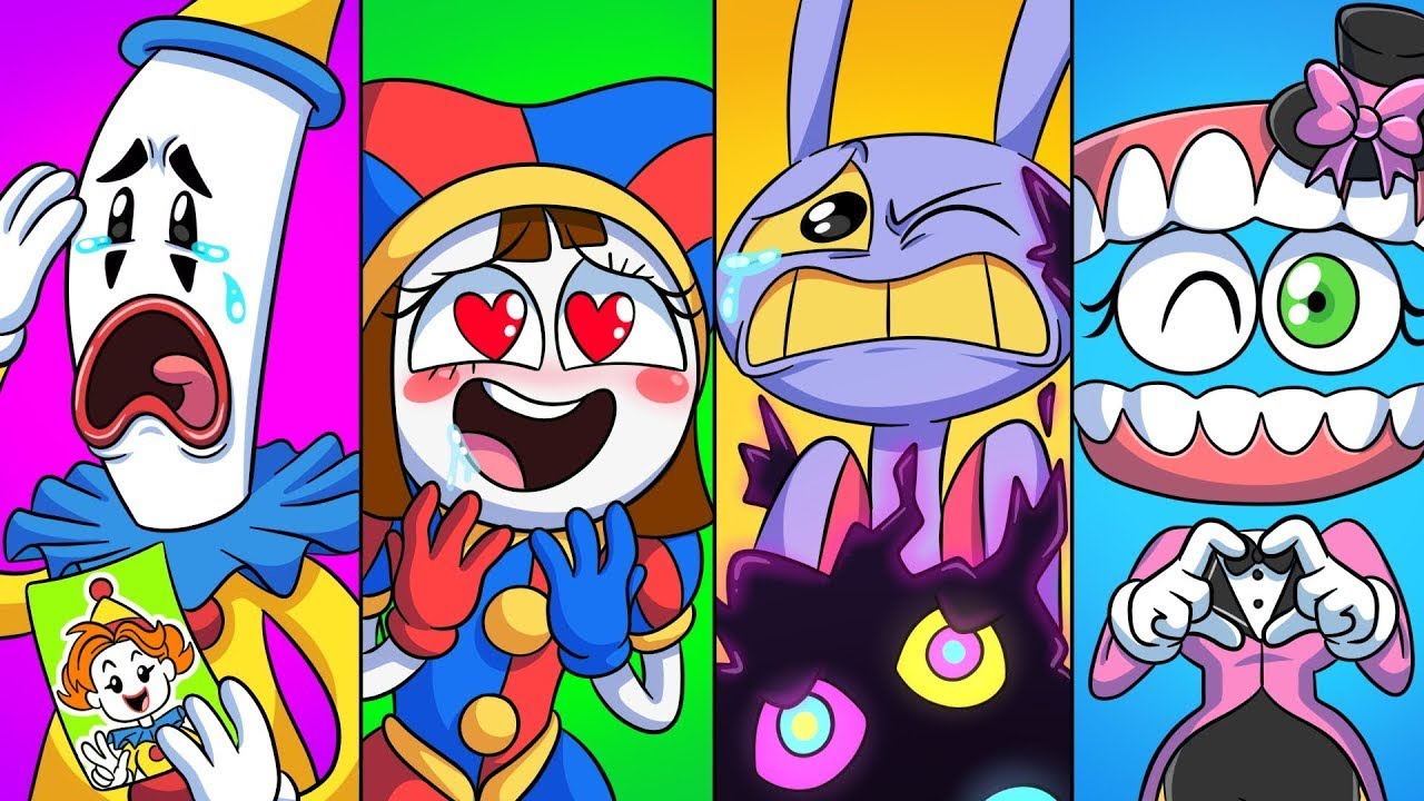 20 THE AMAZING DIGITAL CIRCUS COMPILACIÓN DE ANIMACIONES UNOFFICIAL ...