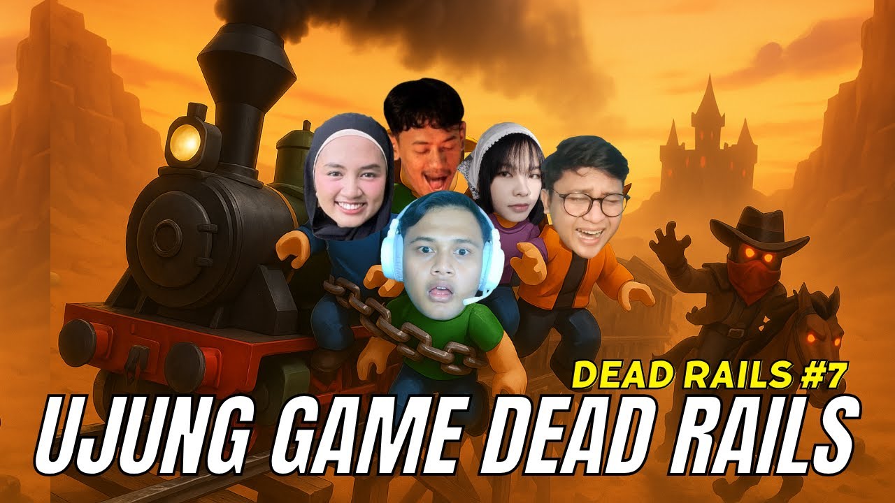 KAMI MENAMATKAN GAME KERETA ZOMBIE INI! - DEAD RAILS, ROBLOX - YouTube