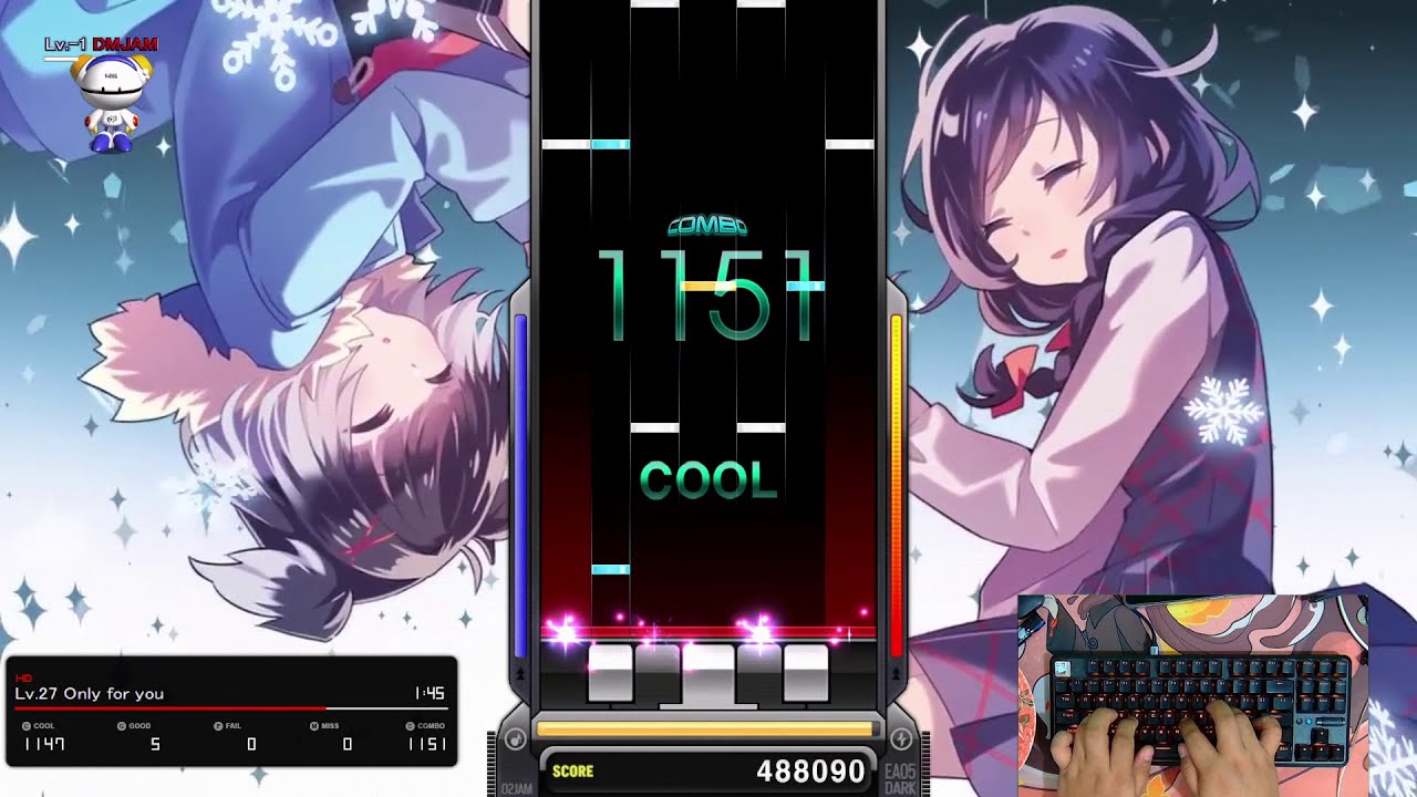 【O2JAM】Only for you (Hard Lv.27) | FULL COMBO - YouTube