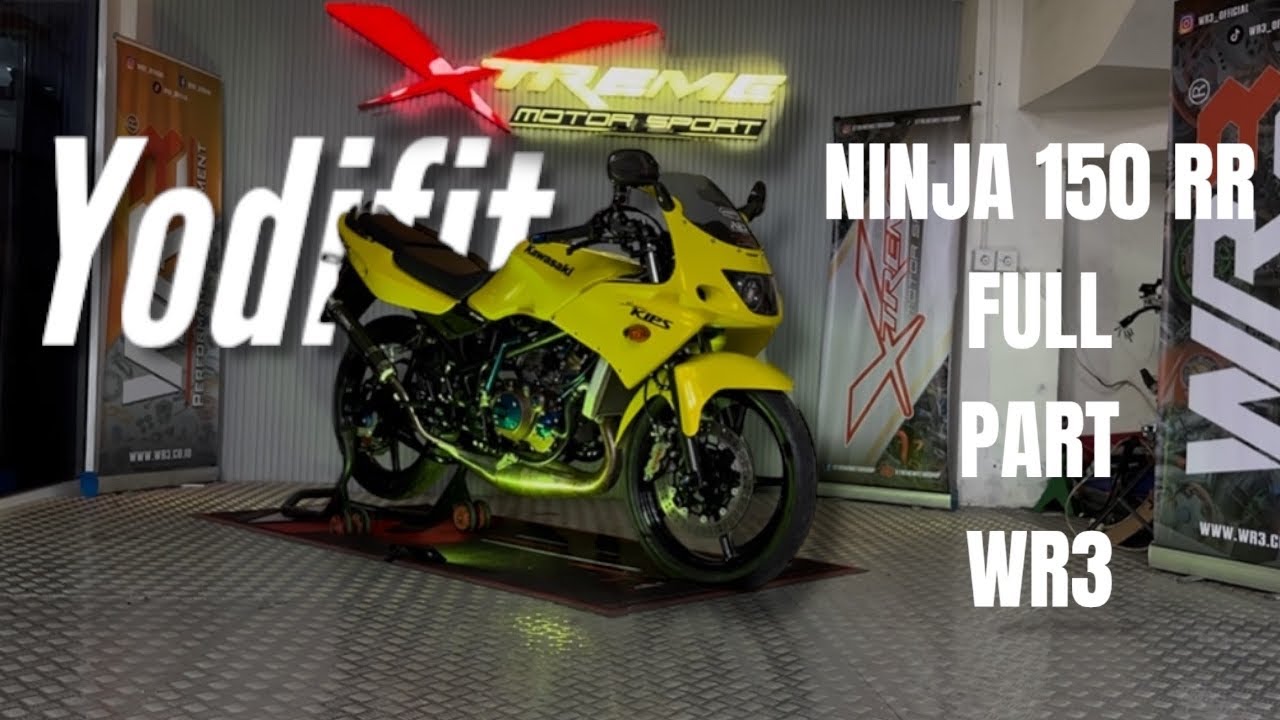 CINEMATIC EPIC NINJA 150RR @Yodifit FULL PART WR3 - YouTube