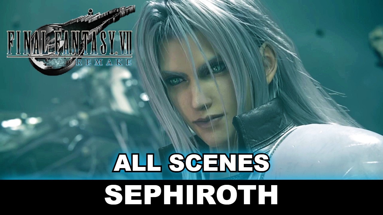 Sephiroth - All Cutscenes Compilation | Final Fantasy VII Remake - YouTube