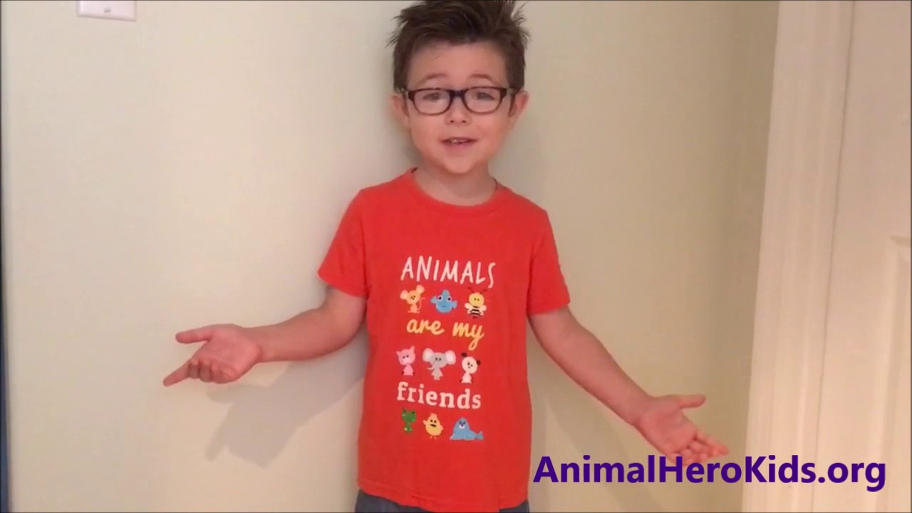 Animal Hero Kids Co-President, Vegan Evan "Ringling is Closing!!" - YouTube
