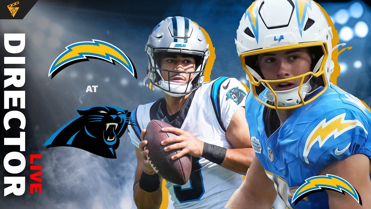 Chargers at Panthers: Watch Party Week 2 (2024) | Director LIVE - YouTube