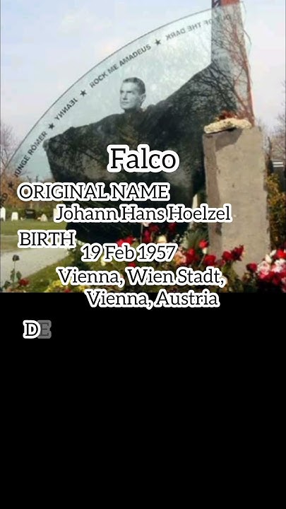 【visit to a grave】Falco【Famous Memorial】#gravestones #rip - YouTube