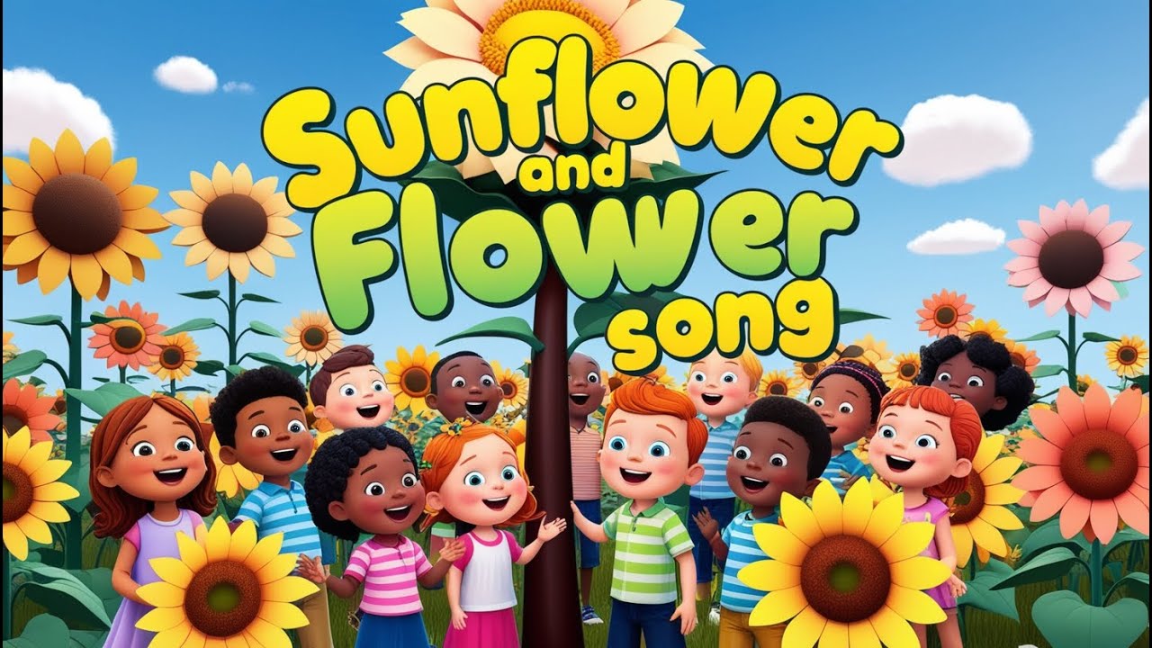 Flowers Song | Toddler Rhymes | Educational Kids Song | by @mayoandmayu ...