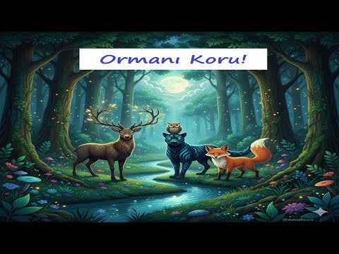 Zümrüt Ormanı'nın Koruyucuları – Çocuklar İçin Hikaye | Kids Story in Turkish
