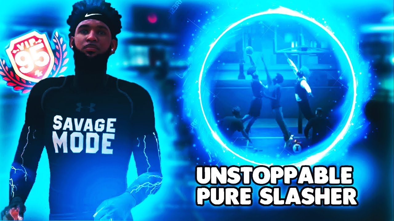95 OVERALL PURE SLASHER IS UNSTOPPABLE AT THE PARK | NBA 2k19 PARK GAMEPLAY W/ PURE SLASHER ...