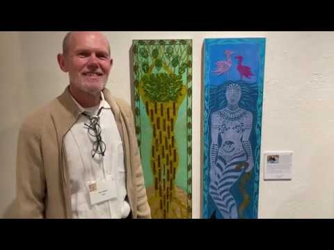 Kay Weber's collages: "Silvanus - Tree Spirit" and "Thetis - Water ...