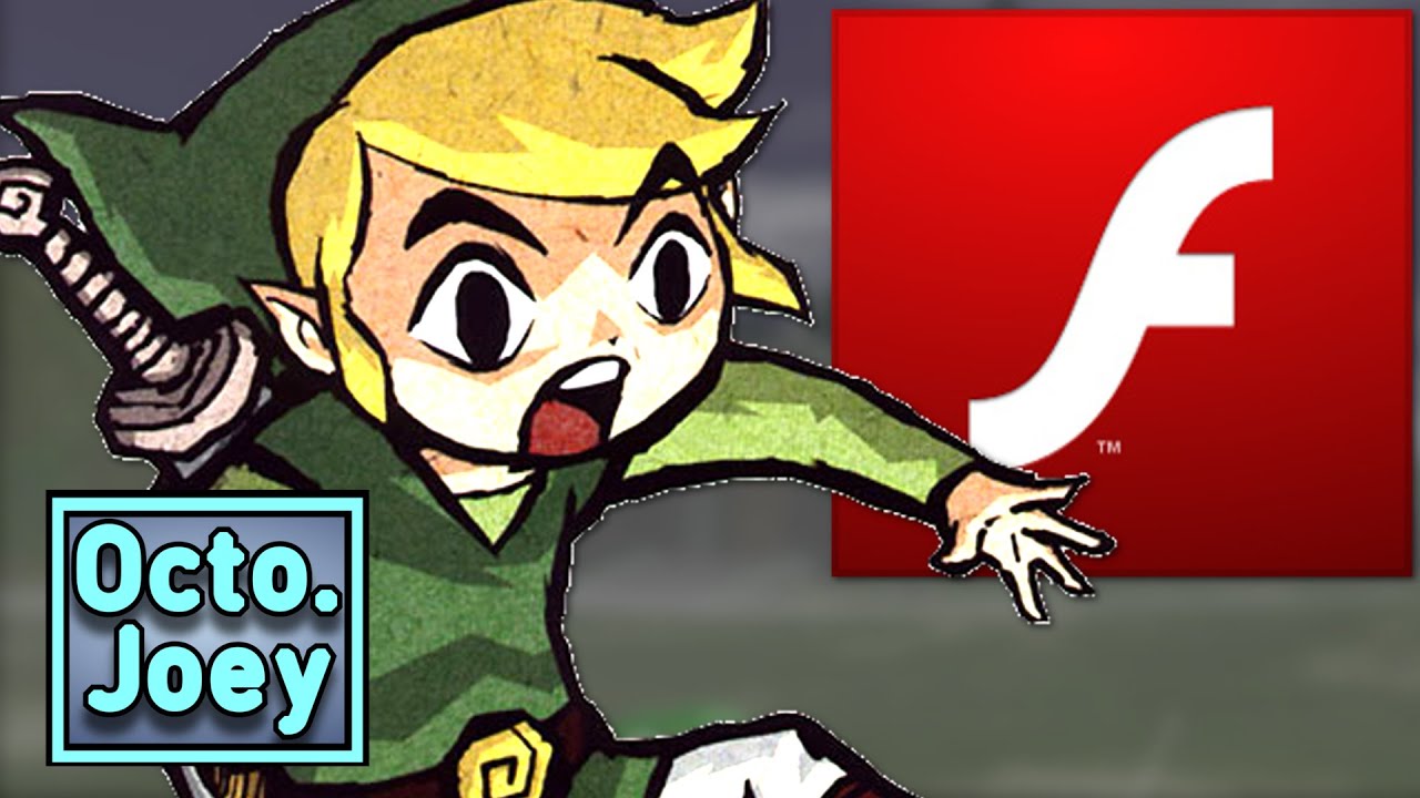 Legend of Zelda Flash Games - Octopus Joey - YouTube