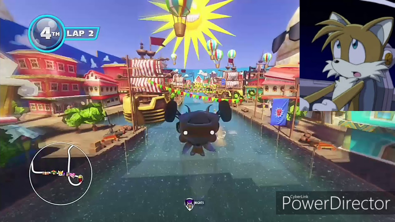 Tails Play Sonic All Star Racing Transformed - YouTube
