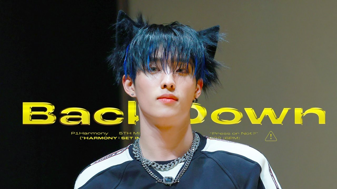 221202 Back Down - P1Harmony KEEHO 피원하모니 기호 직캠 - YouTube