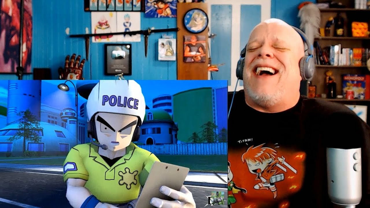 REACTION VIDEO | "Adventures of Police Officer Krillin #1" - 10 Bucks ...