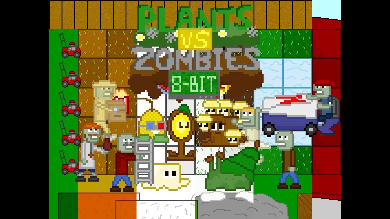 PvZ 8-bit all soundtracks - YouTube