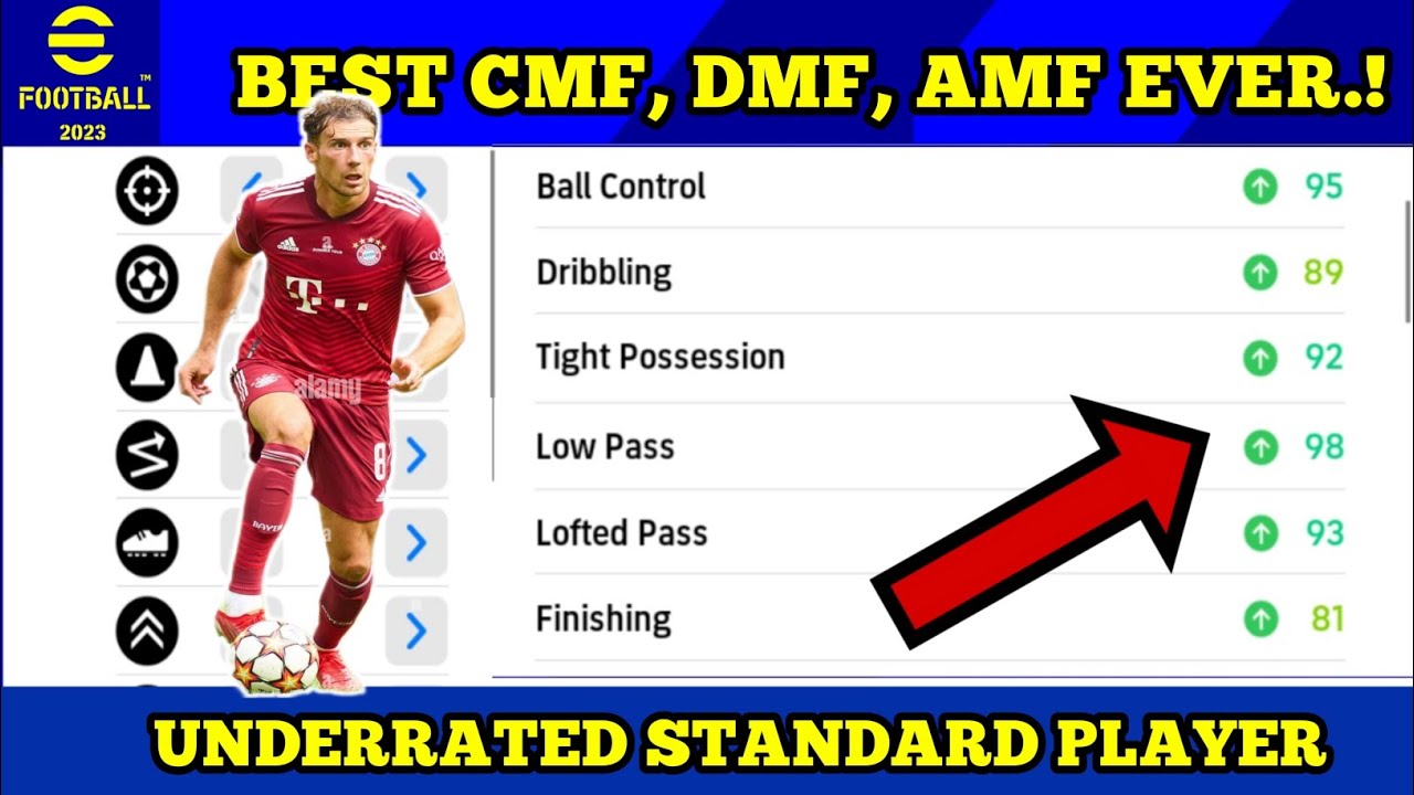 Most Underrated CMF DMF AMF Standard Player Ever in efootball 2023 ...