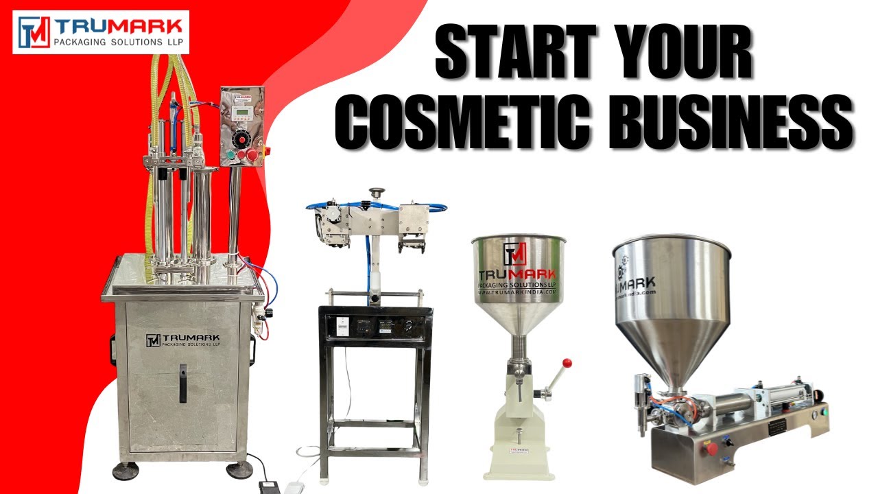 TRU MARK Tube Filling Sealing Machine - Start Your Cosmetic Business ...