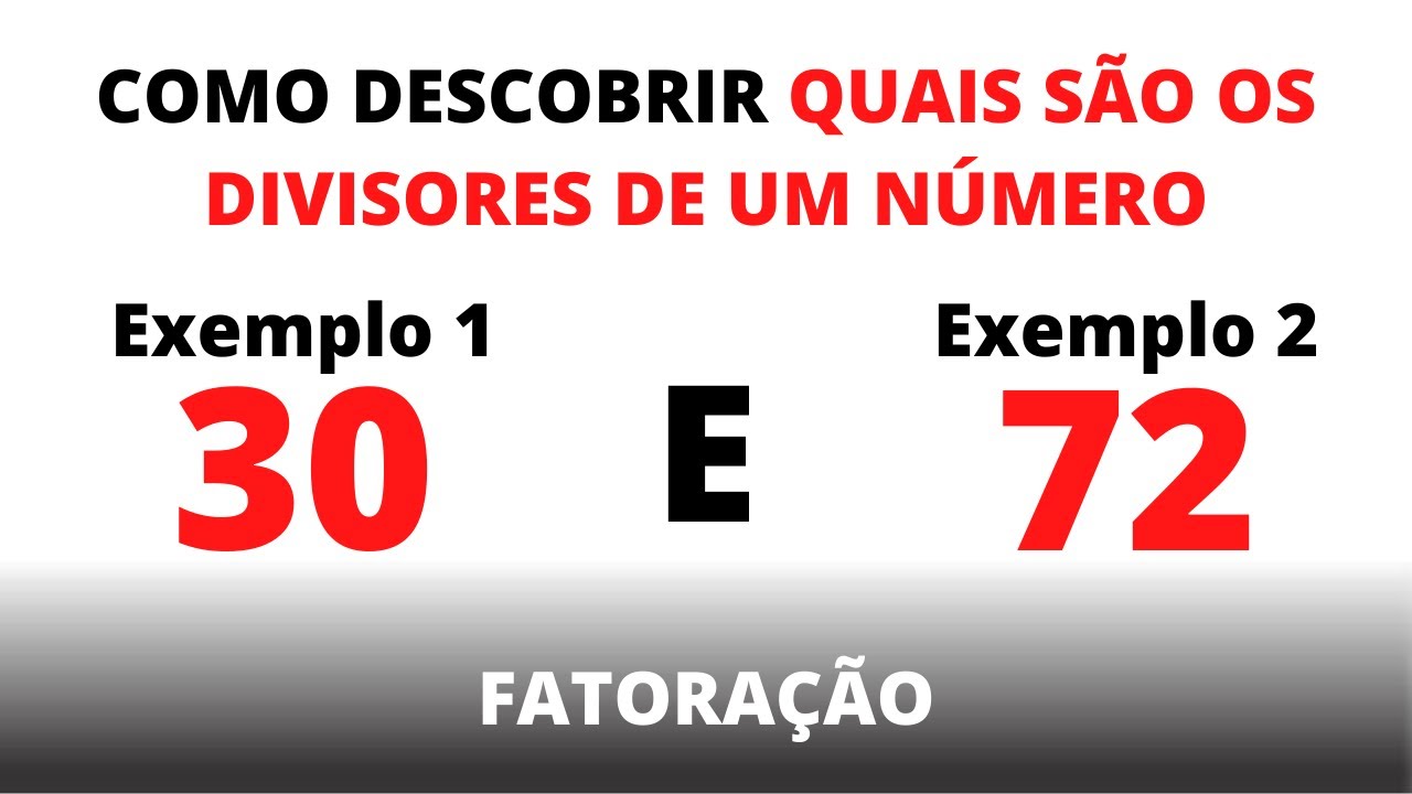 Quais Sao Os Divisores De 21 - BRAINCP