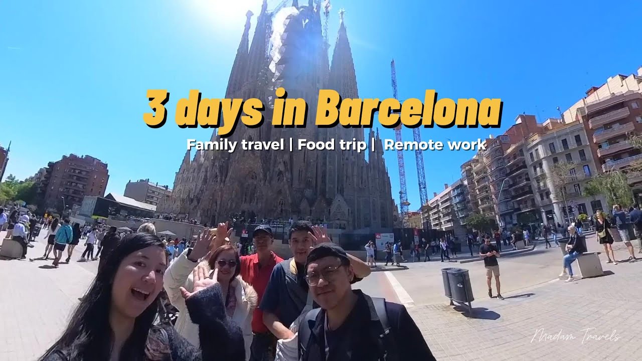 3 Days in Barcelona 🇪🇸 | Best Restaurants, Food Tour & Remote Work ...