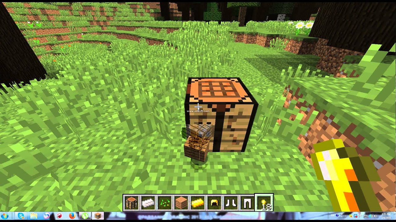 rogor gavaketot minecraftshi pexsacmeli maika qudi da mini karebi :D::D ...