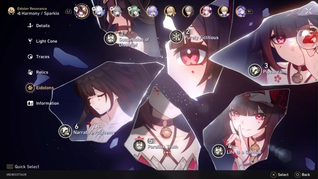 Honkai Star Rail: Sparkle E6 S5 - 2.0 MOC 12 - 4 teams Gameplay + Team ...