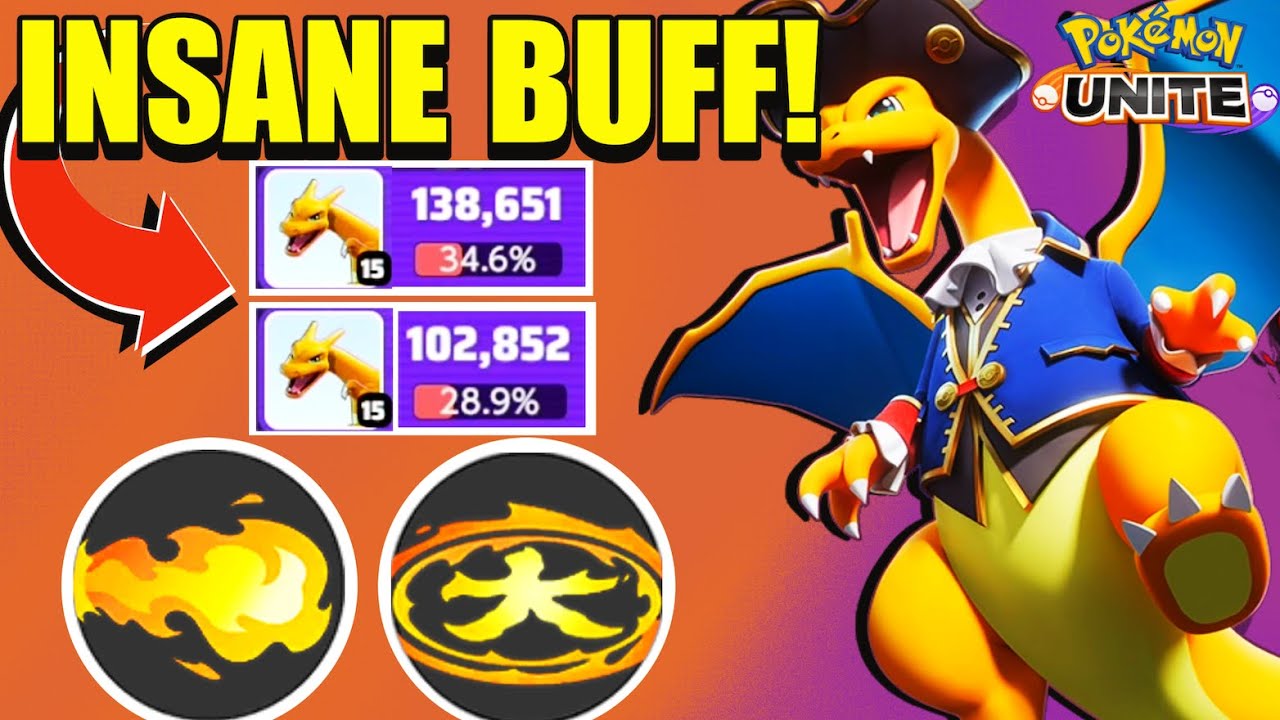 Buffed Charizard Is INSANELY STRONG w Flamethrower & Fire Blast Build ...