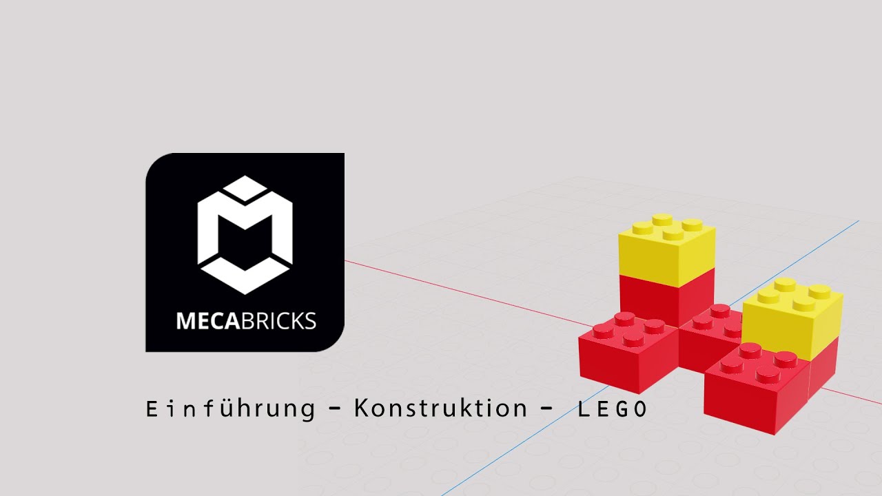 Mecabricks Einführung Konstruktion - YouTube