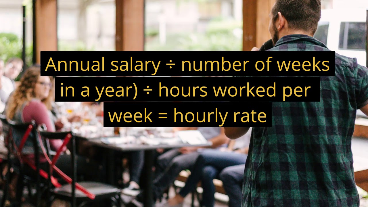 HOW TO CALCULATE YOUR HOURLY RATE TO SALARY? - YouTube
