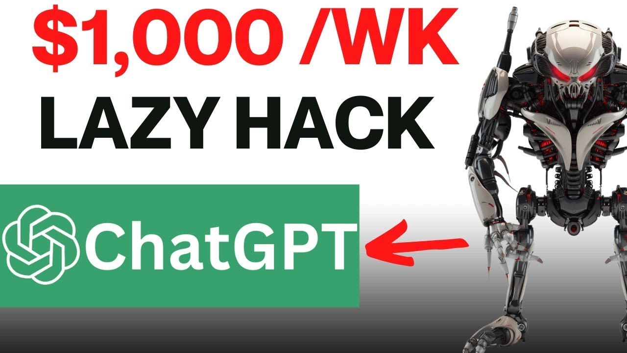 Chat GPT Hack Gets $1,000 Weekly LAZY WAY TO MAKE MONEY ONLINE - YouTube