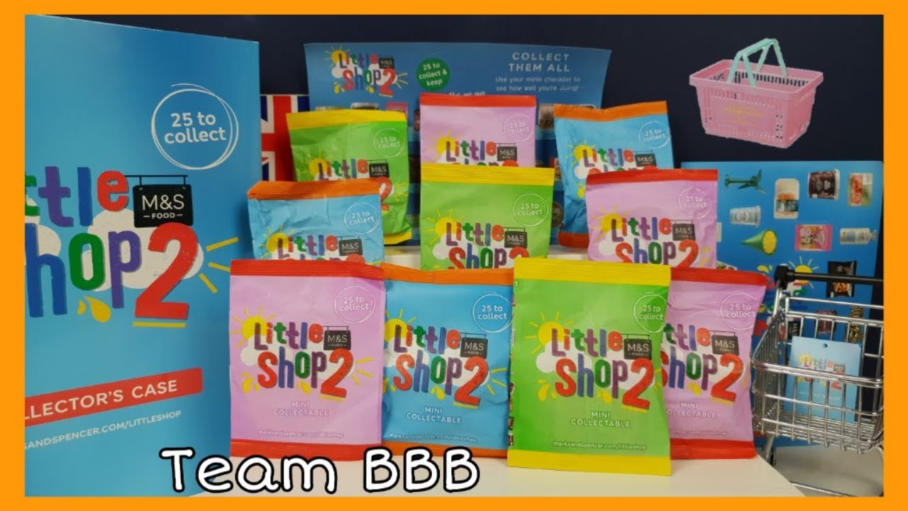 LITTLE SHOP 2! M&S Food Mini Collectibles Marks and Spencer Collectors ...