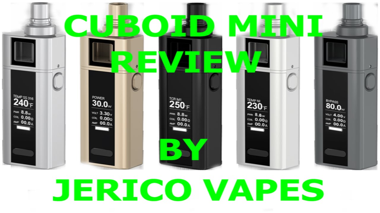 Cuboid Mini review by Joyetech - YouTube