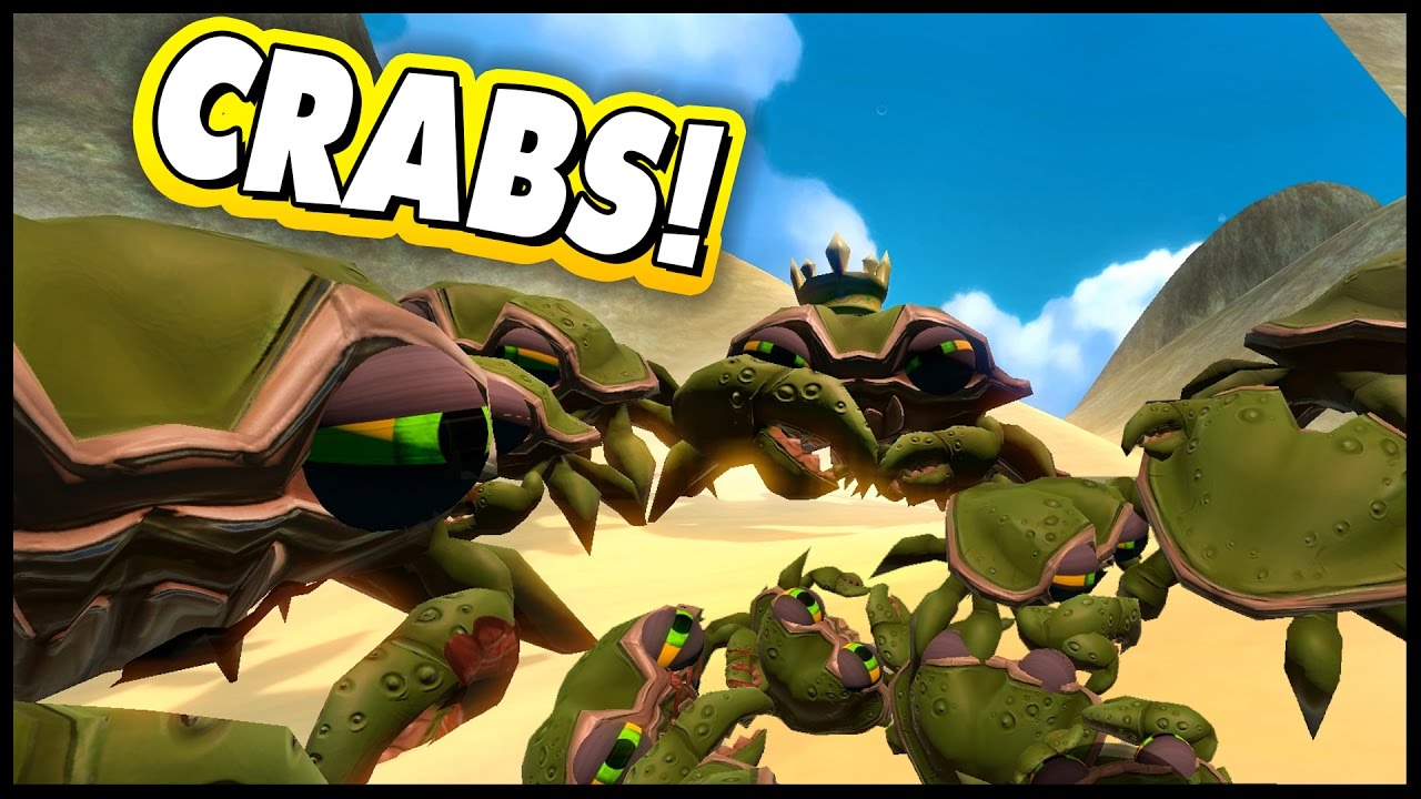 Flying Crab! CRAB MADNESS! Feed and Grow: Fish - YouTube
