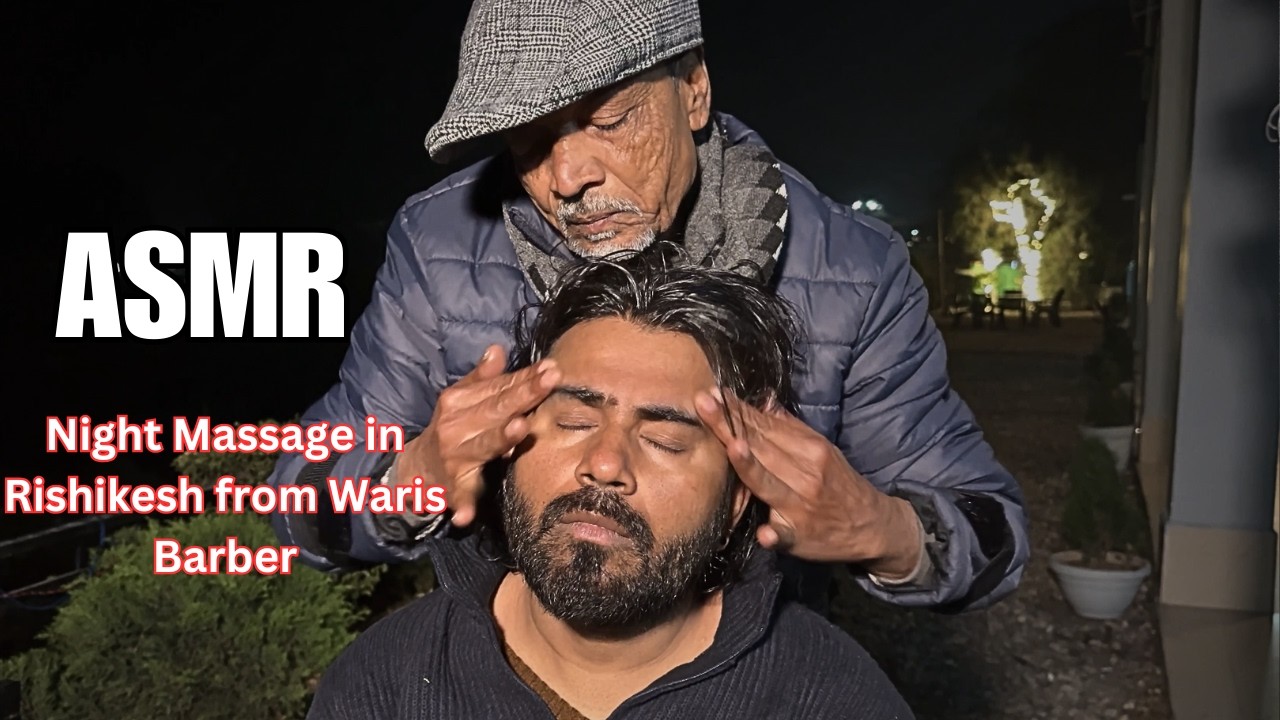 The Best Cosmic Massage 💫 | Amazing Massage | 50 Years Experienced Barber | Mohammad Waris ...