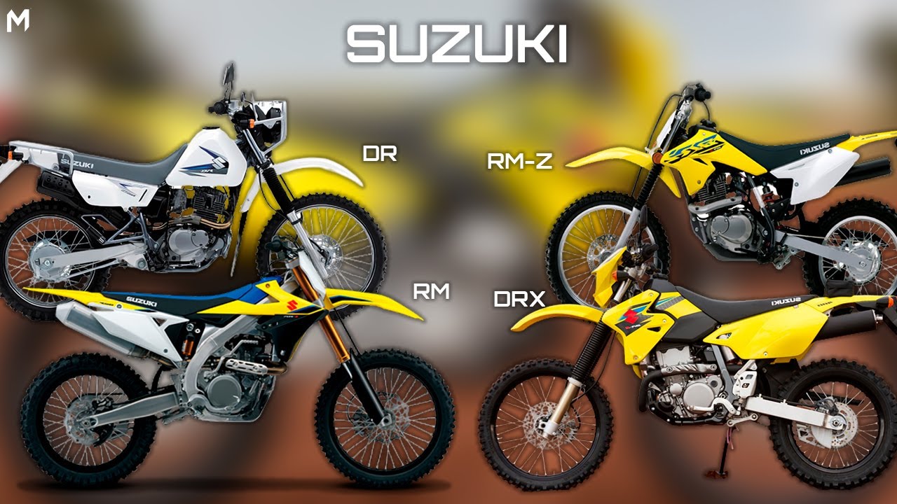 DR / DR-Z / DRX / ¿QUE SIGNIFICAN ESTAS LETRAS EN LOS MODELOS DE SUZUKI ...