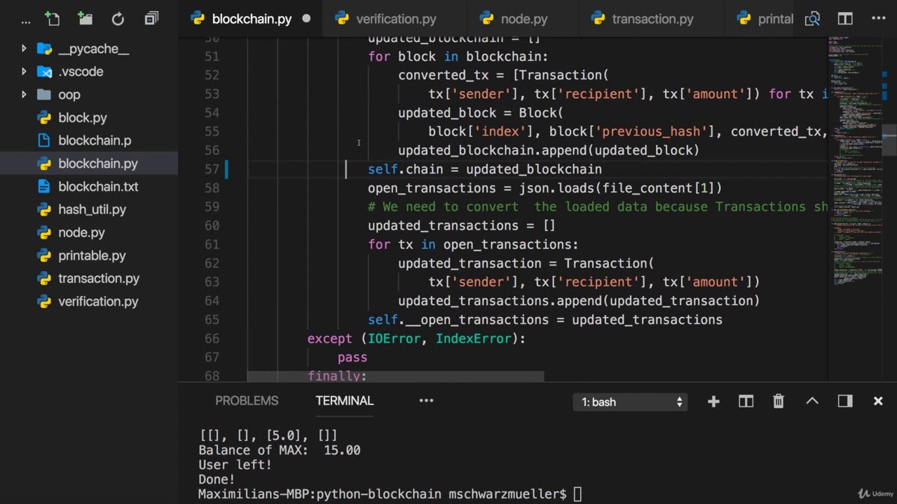 高清 720P 教程向手把手Python搭建区块链 P141 Lesson 141 Properties vs Attributes ...
