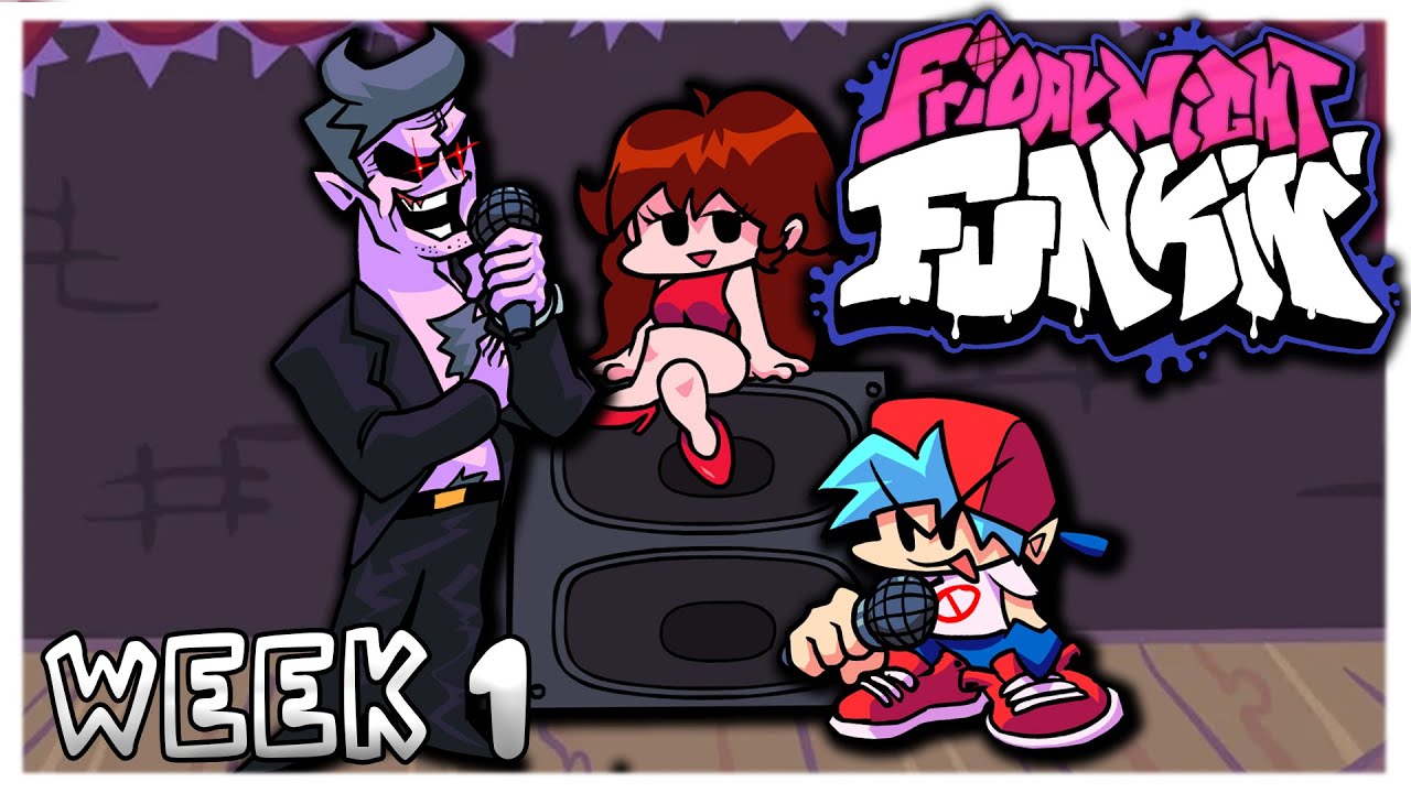 Finally Playing Friday Night Funkin (WEEK 1) - YouTube