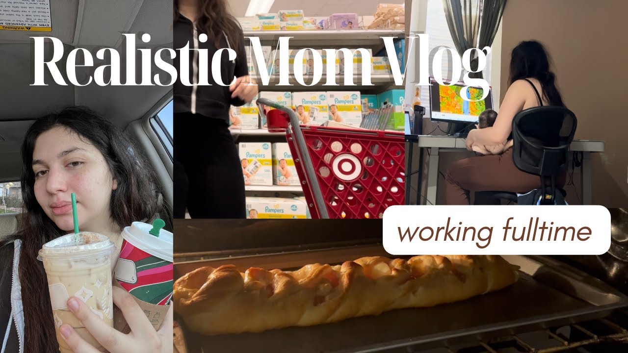 Realistic Working Mom Vlog (of a 5 month old) | Days in my life while ...