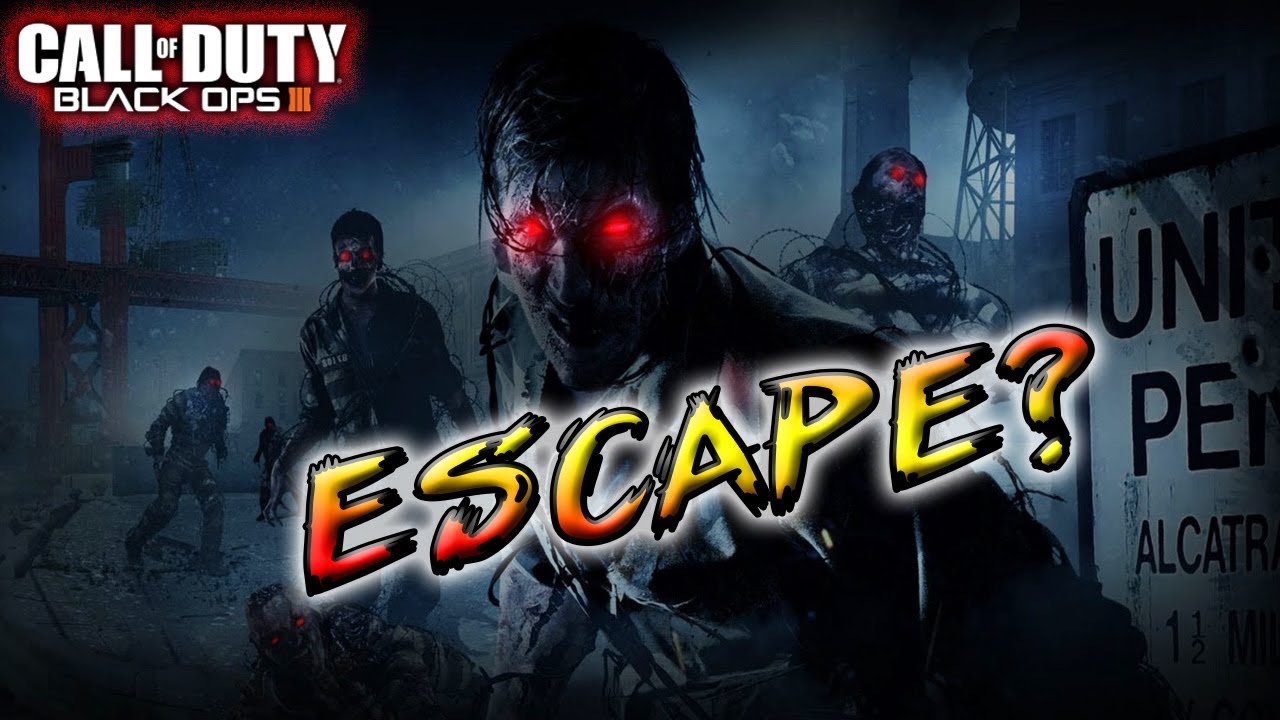 Escape From Alcatraz Motd | Bo3 Zombies Custom Map - YouTube