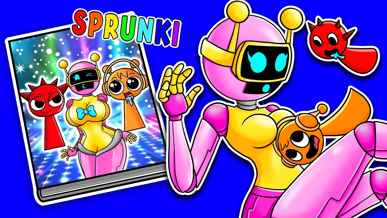 Making INCREDIBOX SPRUNKI Game Book 📚(OREN - RADDY And The Battle For ...