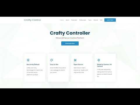 Crafty-Controller on unraid - basic installation - YouTube