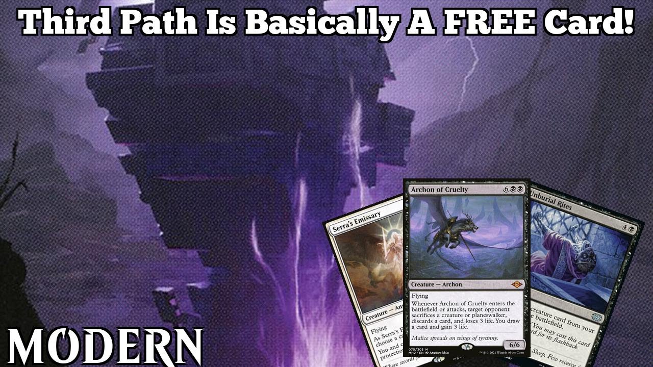 Third Path = Free Ancestral? | Third Path Reanimator | DMU Modern | MTGO - YouTube