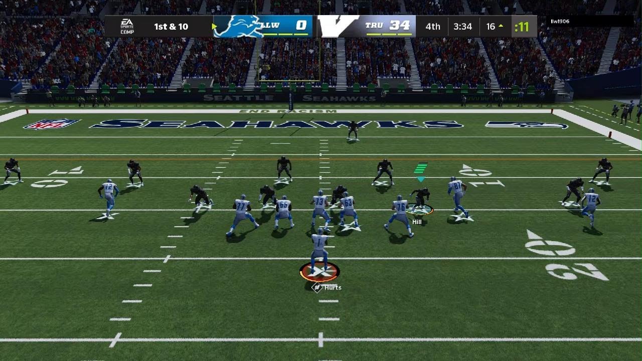 Kam Chancellor hit stick fumble return for touchdown madden 22 ultimate ...