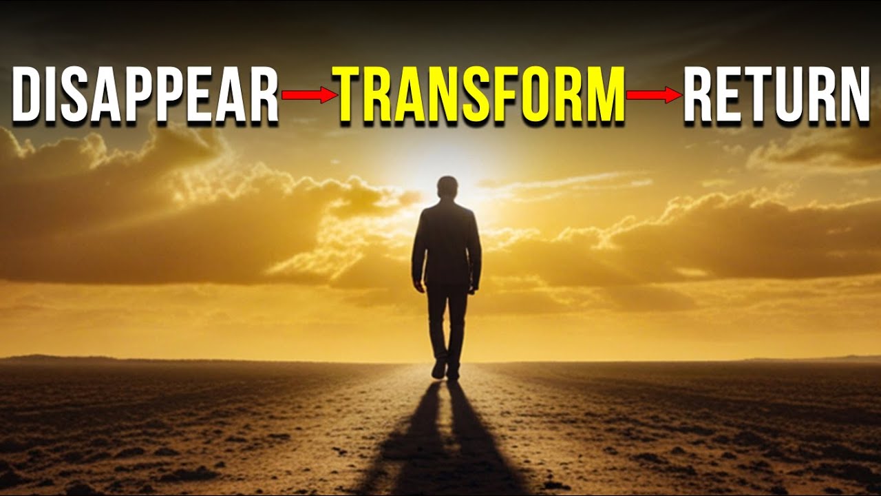 How to Disappear and Come Back Stronger Than Ever | Motivational Video ...