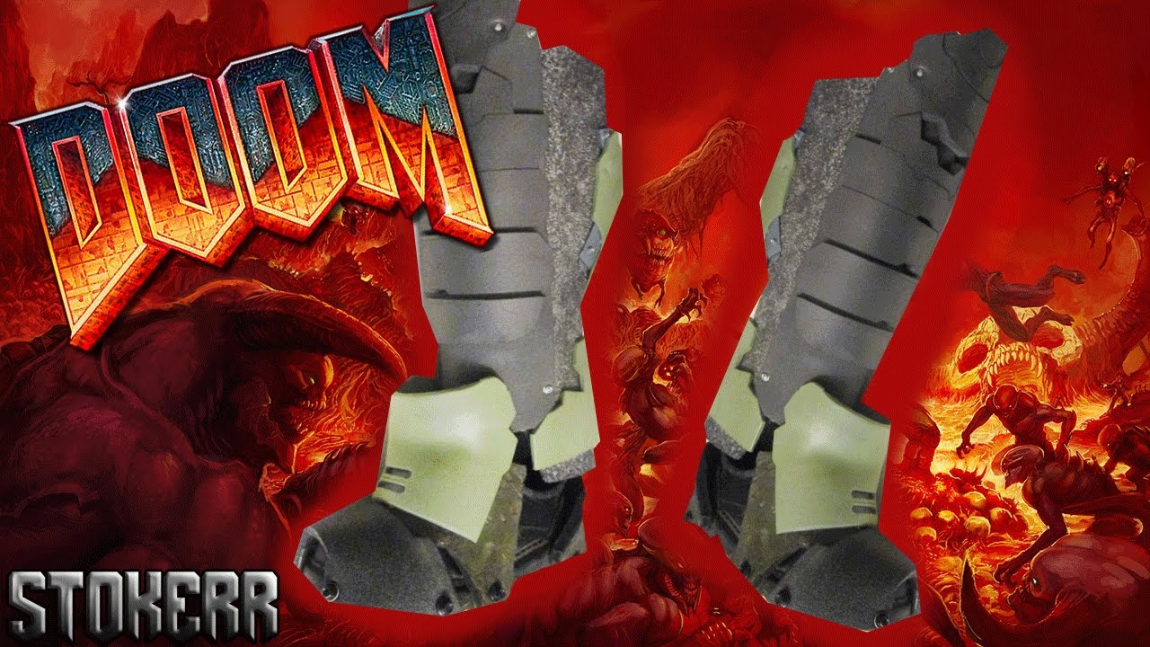 How to: Make the Doom 2016 Doomguy praetor suit. Pt 6 - YouTube