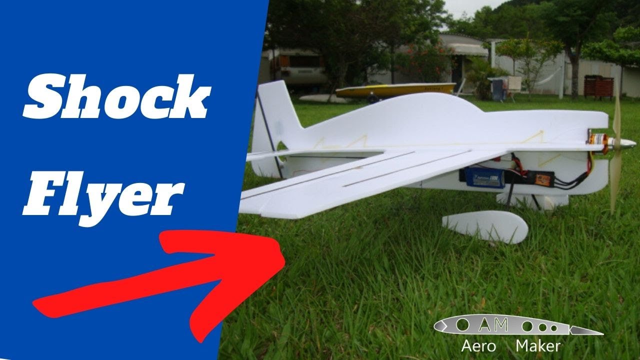Shock Flyer - Aeromodelo elétrico. - YouTube