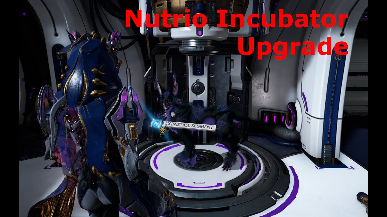 Warframe Incubator Upgrade - YouTube