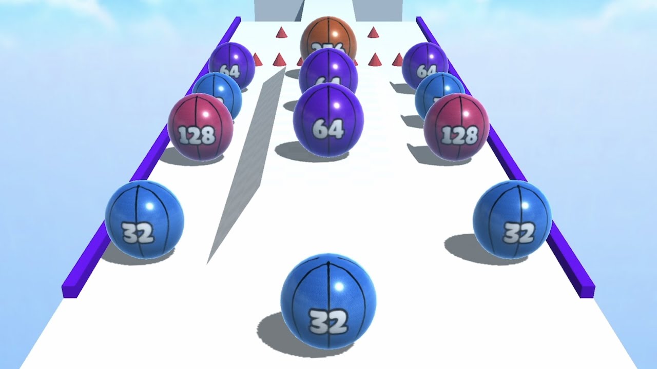 Ball Merge 2048 - All Levels Ball Gameplay Android, iOS ( Level 1214 ...