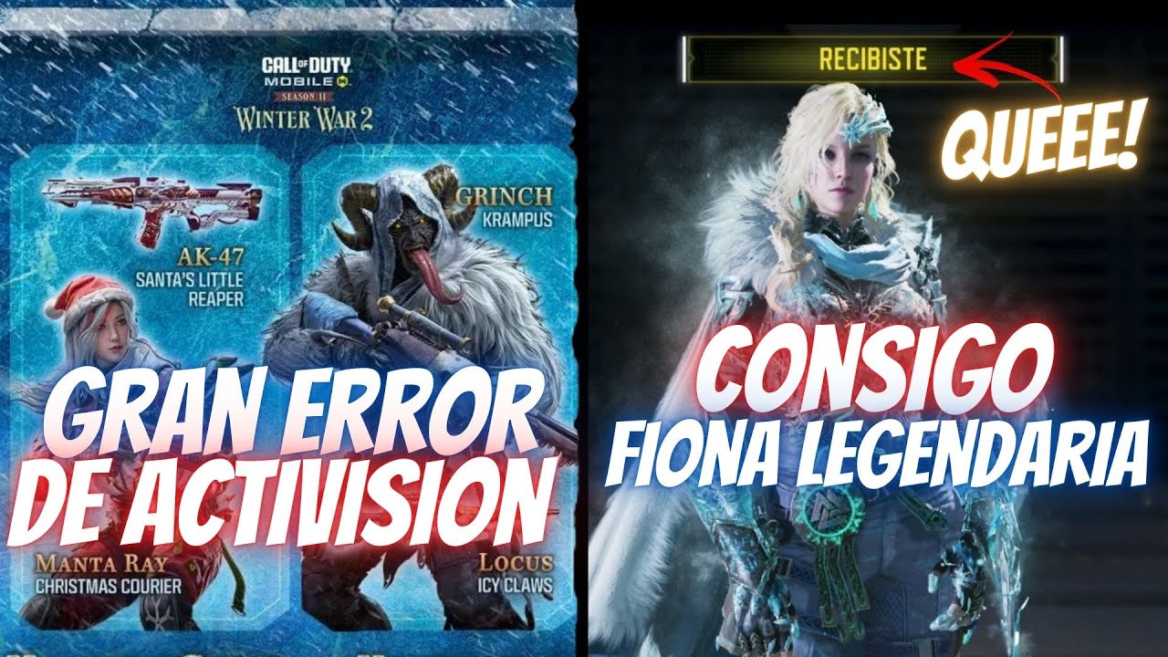 WTF!! GRAN ERROR de ACTIVISION!! Y CONSIGO FIONA LEGENDARIA ANTES QUE ...