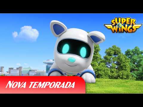 Super Wings e o Super Cachorro Robô | Super Wings | Temporada 8 | Episódio 3
