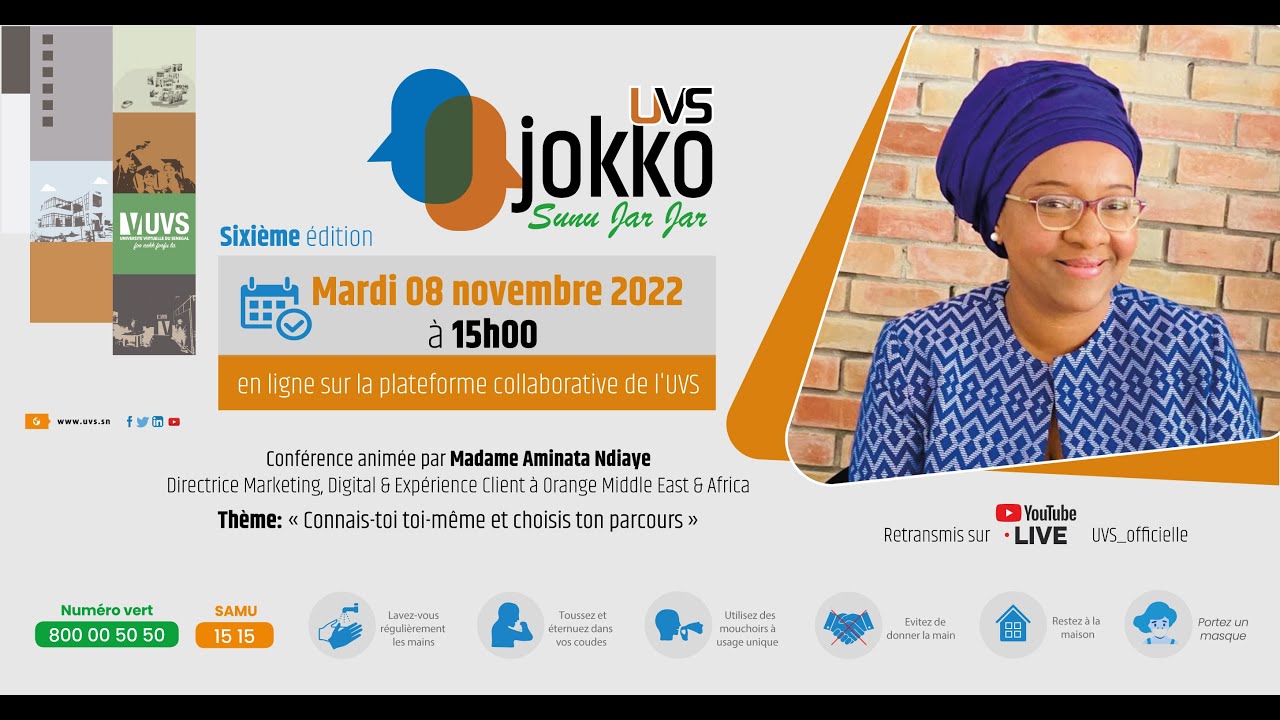 6e édition des conférences UVS_JOKKO - YouTube