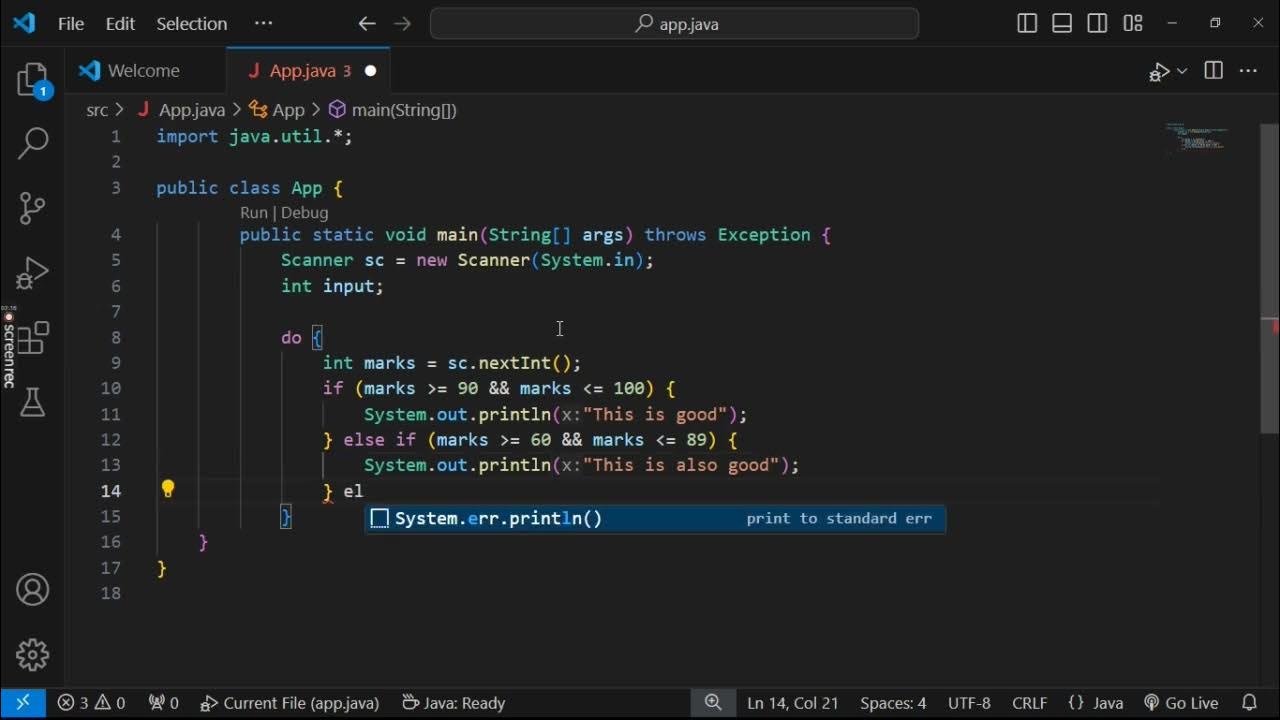 how to make calculator by menu driven program for marks of students - YouTube